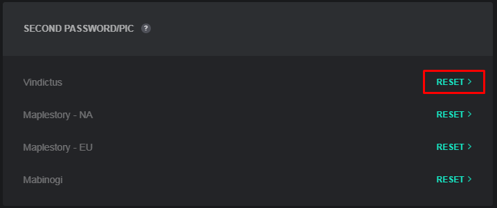How Do I Reset My Secondary Password? – Vindictus